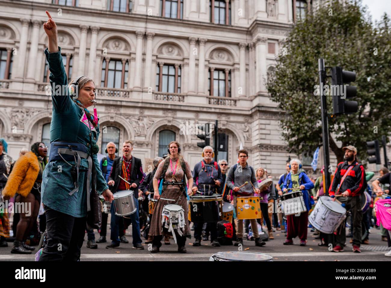 Extinction Rebellion protests, Central London, October 2022 Stock Photo ...