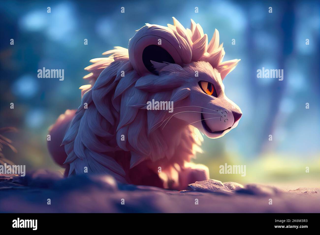 Toon lion hi-res stock photography and images - Alamy