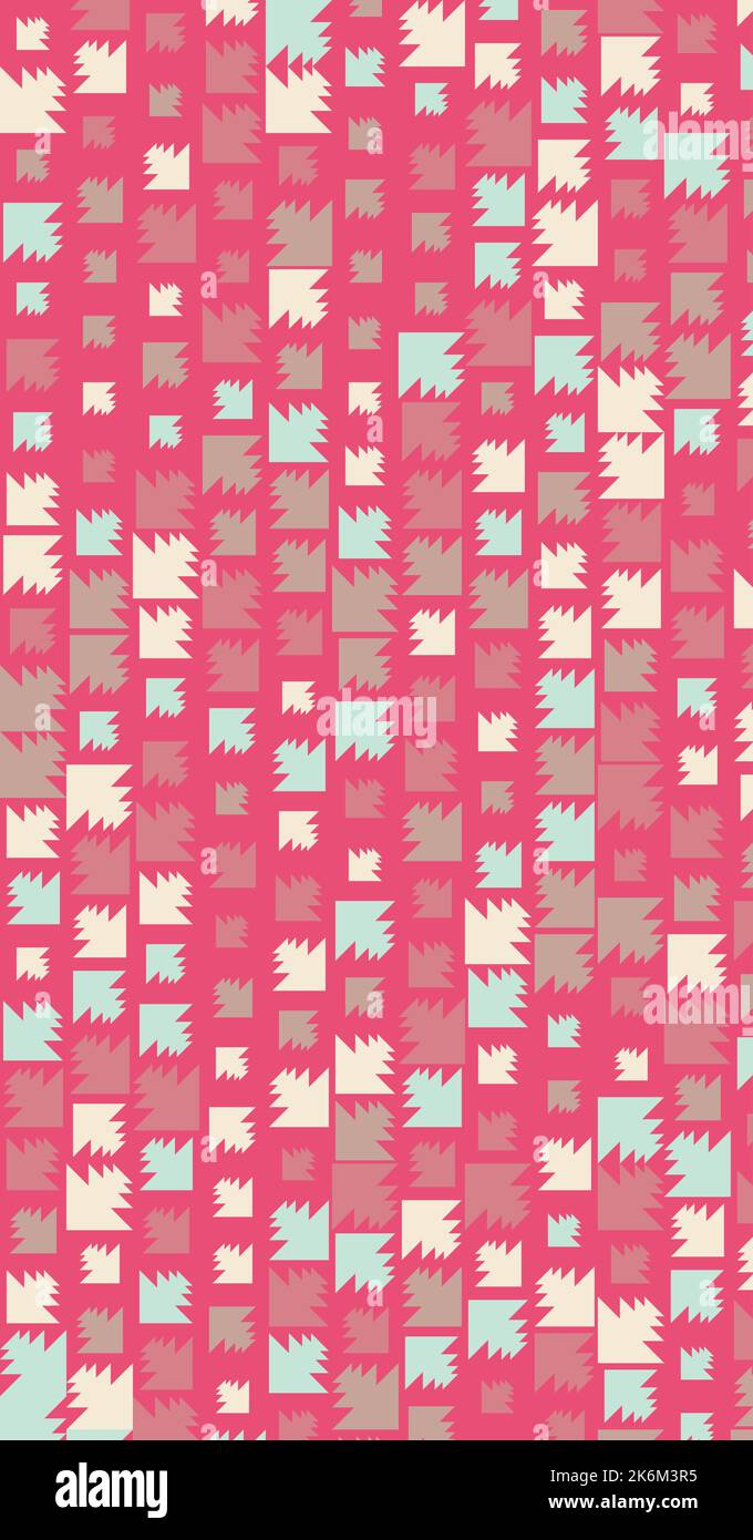 Abstract Round Colour Halftone computational art background ...