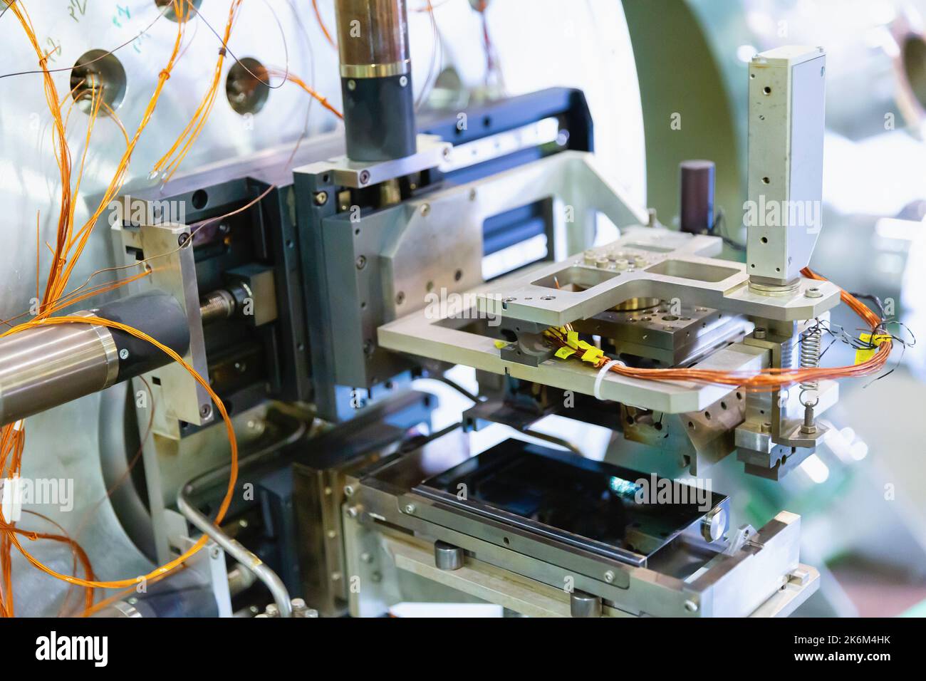 Experimental stations in Laboratory Stock Photo - Alamy