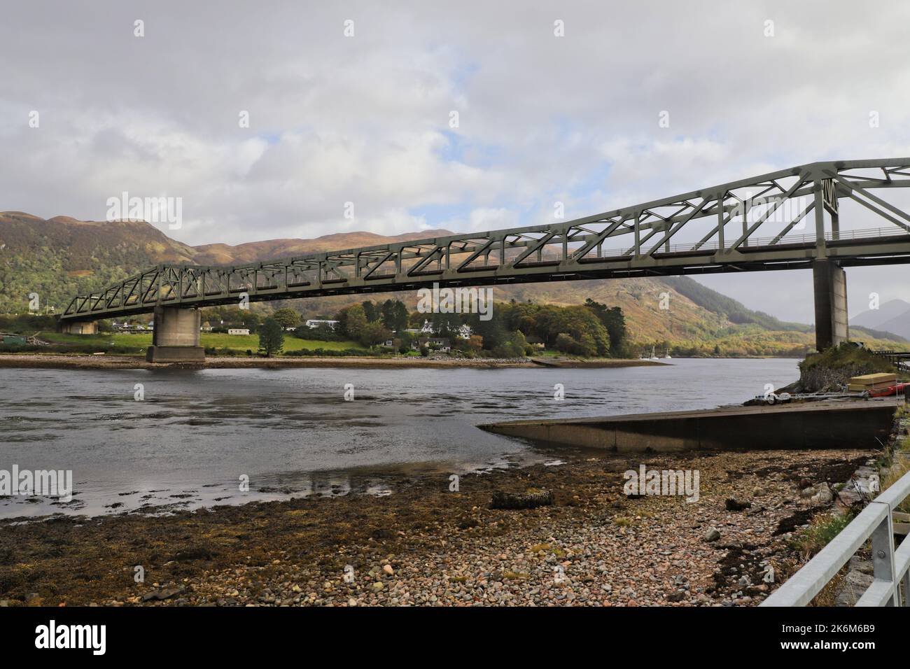 Ballachulish Bridge over Patricks narrows where Loch Leven meets Loch ...