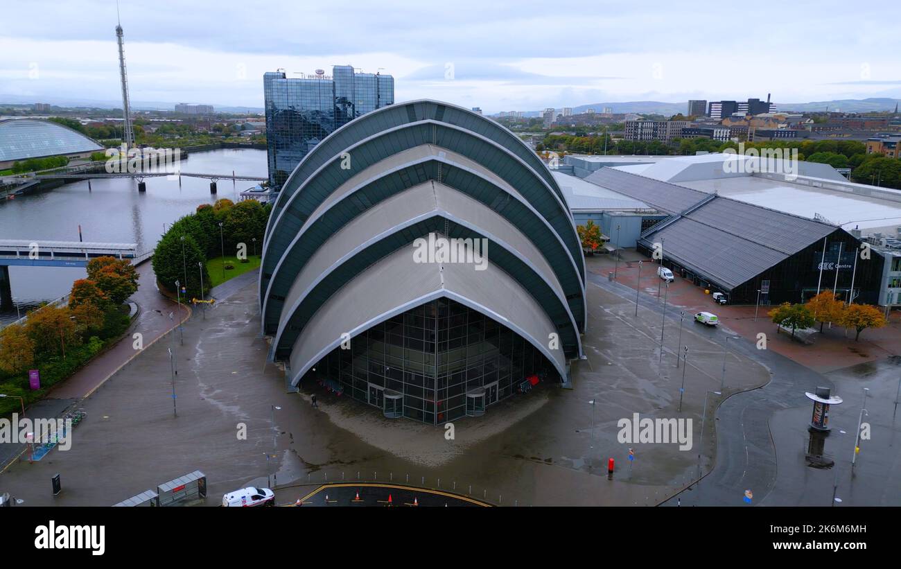 Clyde Auditorium at the SSE Scottish Exhibition and Conference Center ...