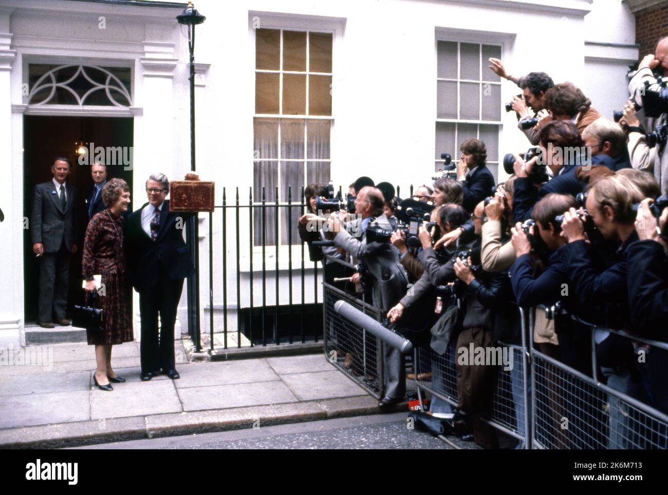 Geoffrey howe thatcher hi-res stock photography and images - Alamy