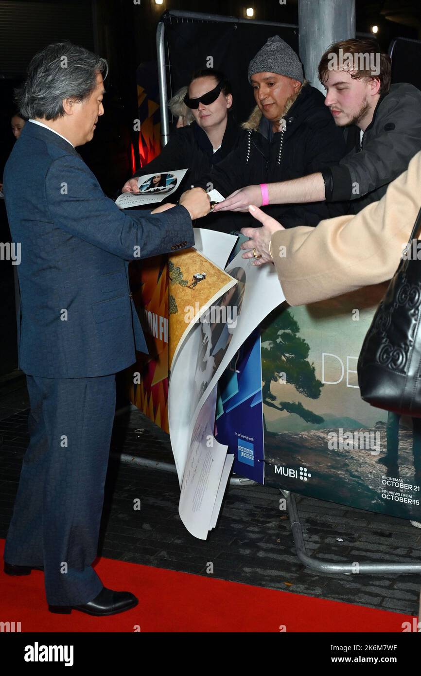 BFI London Film Festival 2022 - ‘Decision To Leave’ Premiere -PICTURED ...