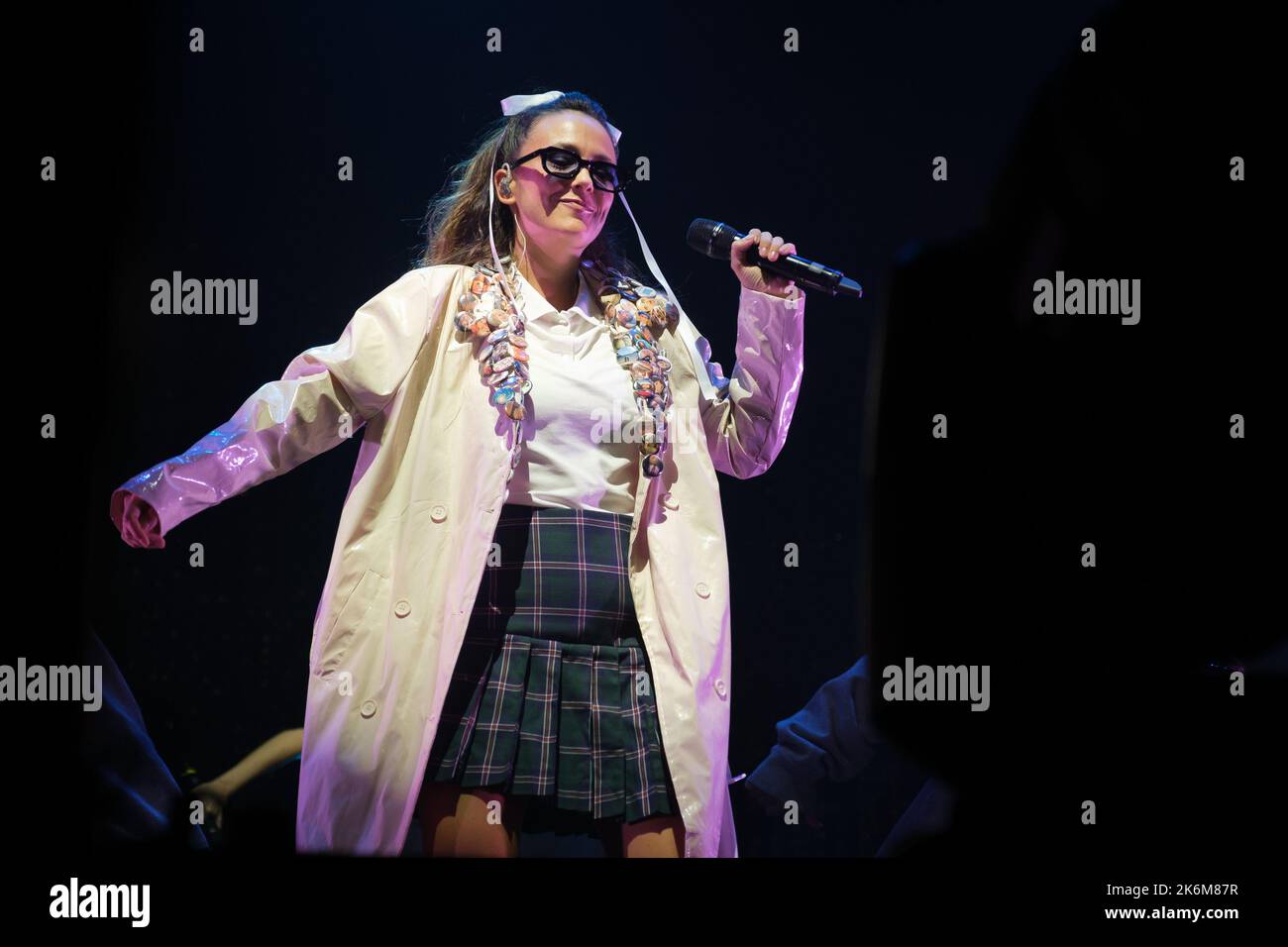 Madrid, Spain. 14th Oct, 2022. Singer Rigoberta Bandini performs during ...