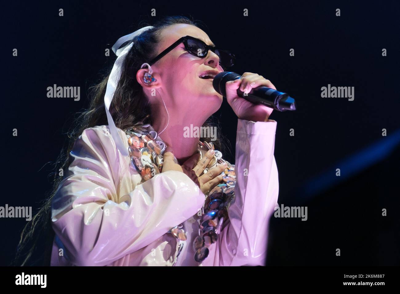 Madrid, Spain. 14th Oct, 2022. Singer Rigoberta Bandini performs during ...