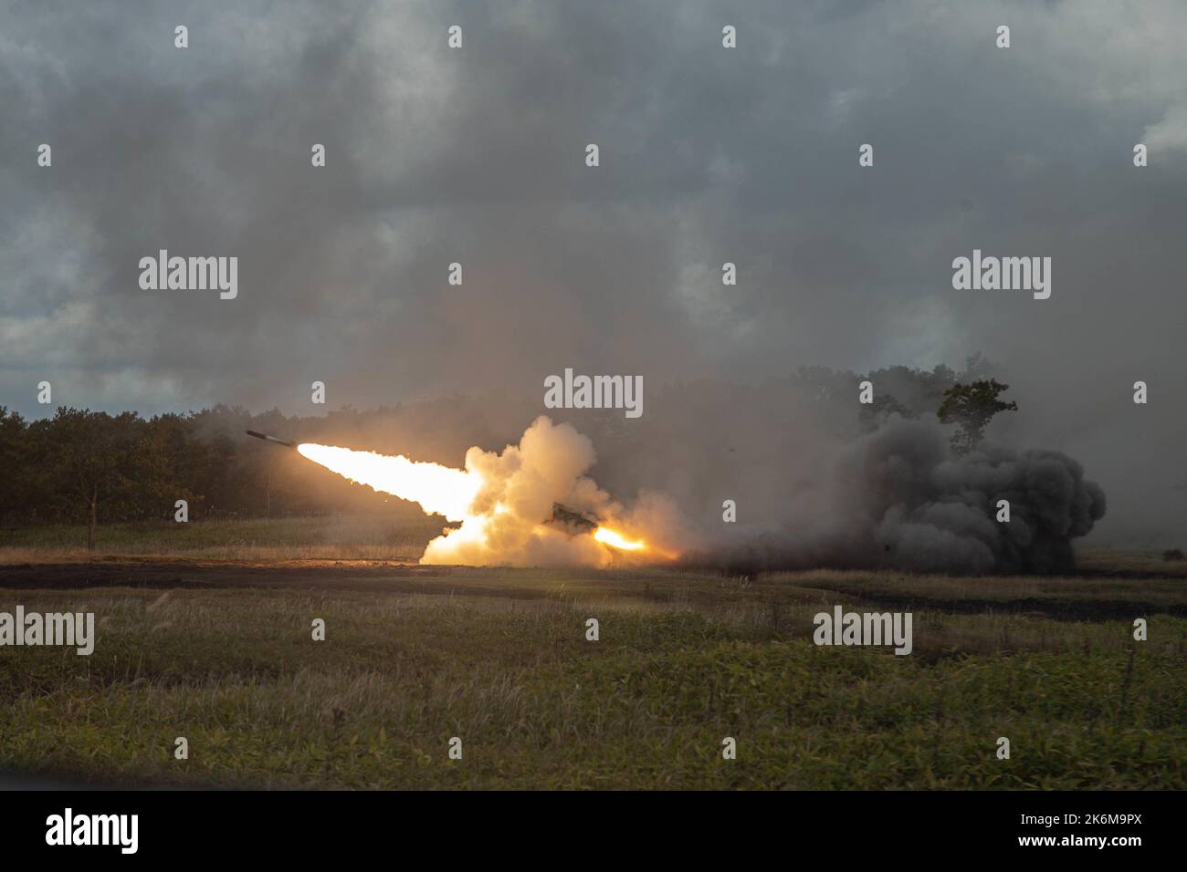 U.S. Marines with 3d Battalion, 12th Marines, 3d Marine Division, fire ...