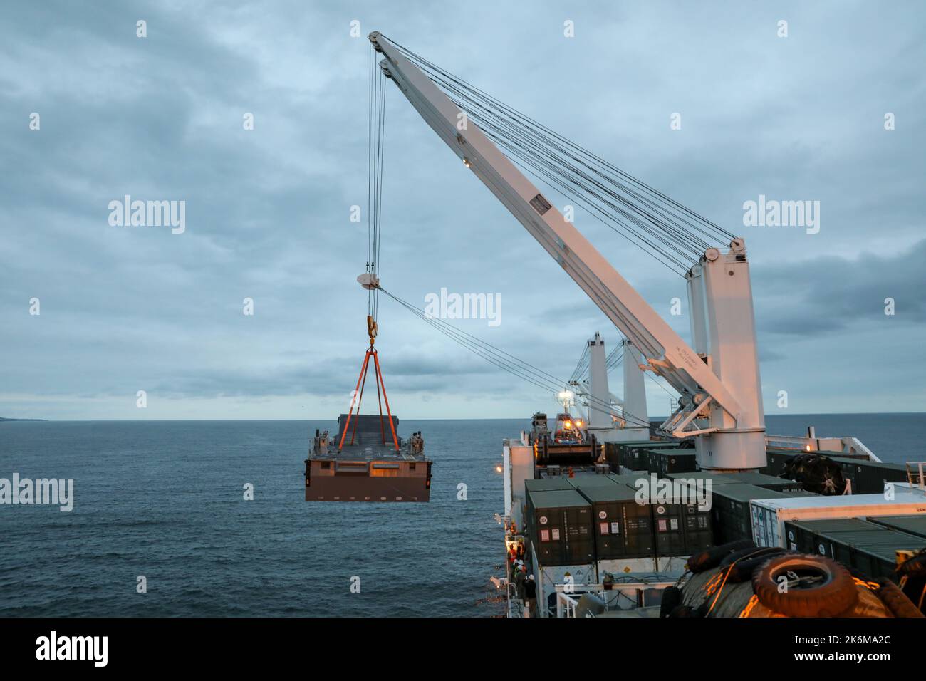 U.S. Sailors with Gaum detachment, Naval Expeditionary Logistics ...