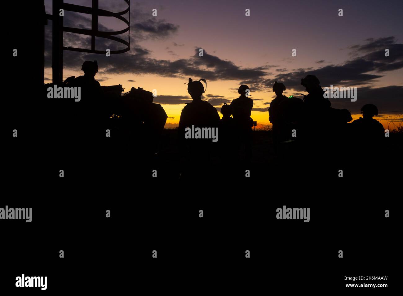 U.S. Marines assigned to Marine Aviation Weapons and Tactics One (MAWTS ...