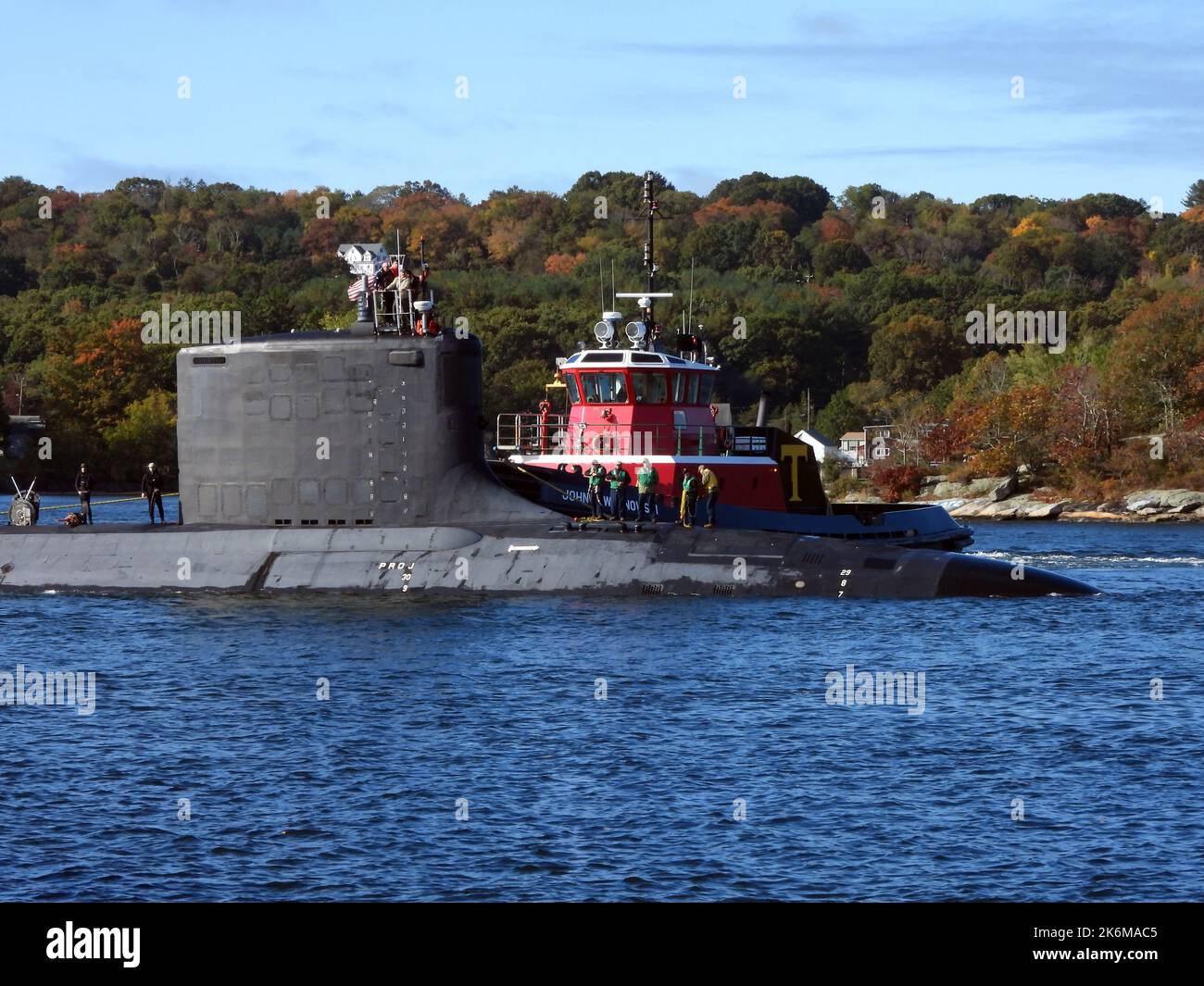 221014-N-ZZ999-0053 GROTON, Conn. (October 14, 2022) – The USS Oregon ...
