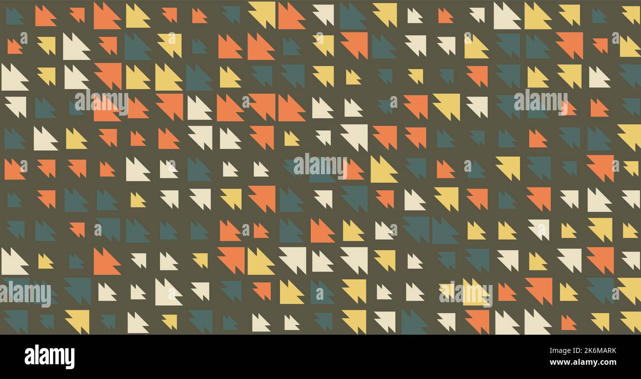 Abstract Round Colour Halftone computational art background ...