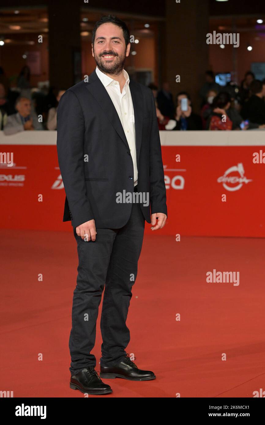 Rome, Italy. 14th Oct, 2022. Matteo Rovere attends the red carpet of ...
