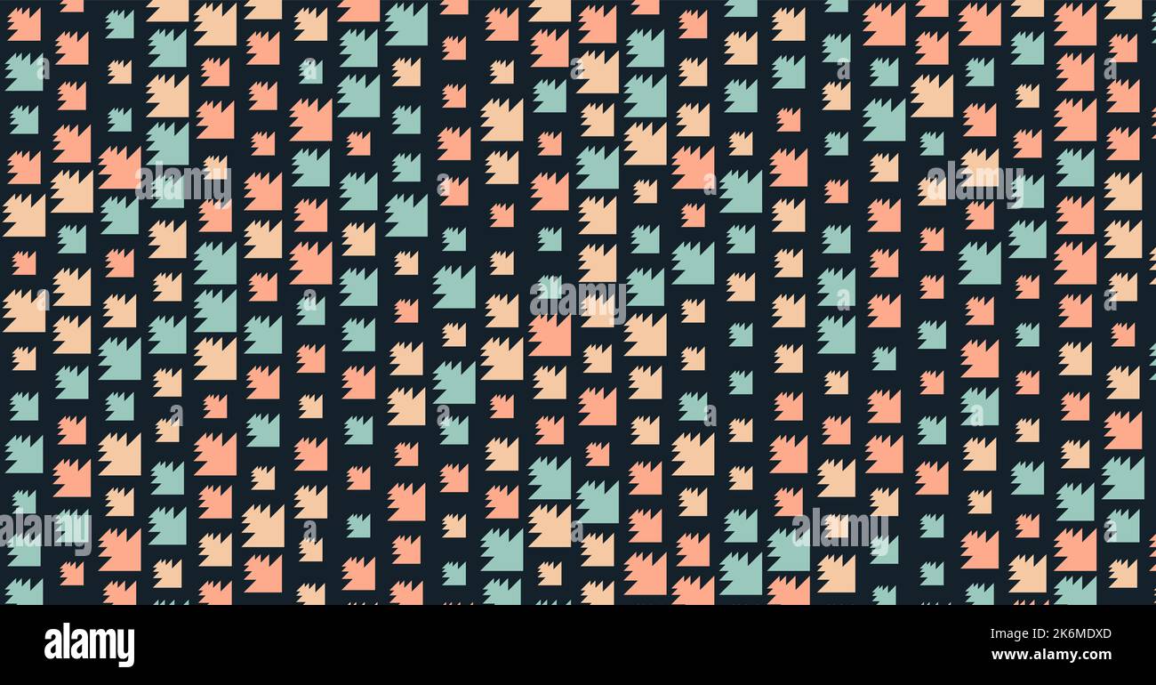 Abstract Round Colour Halftone computational art background ...