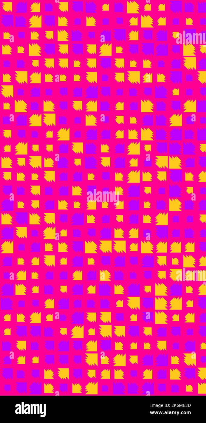 Abstract Round Colour Halftone computational art background ...