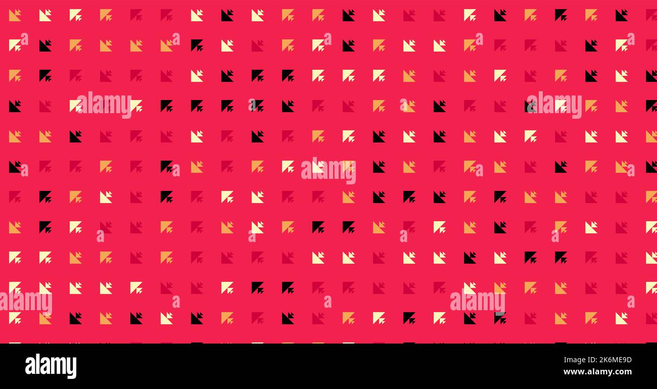 Abstract Round Colour Halftone computational art background ...