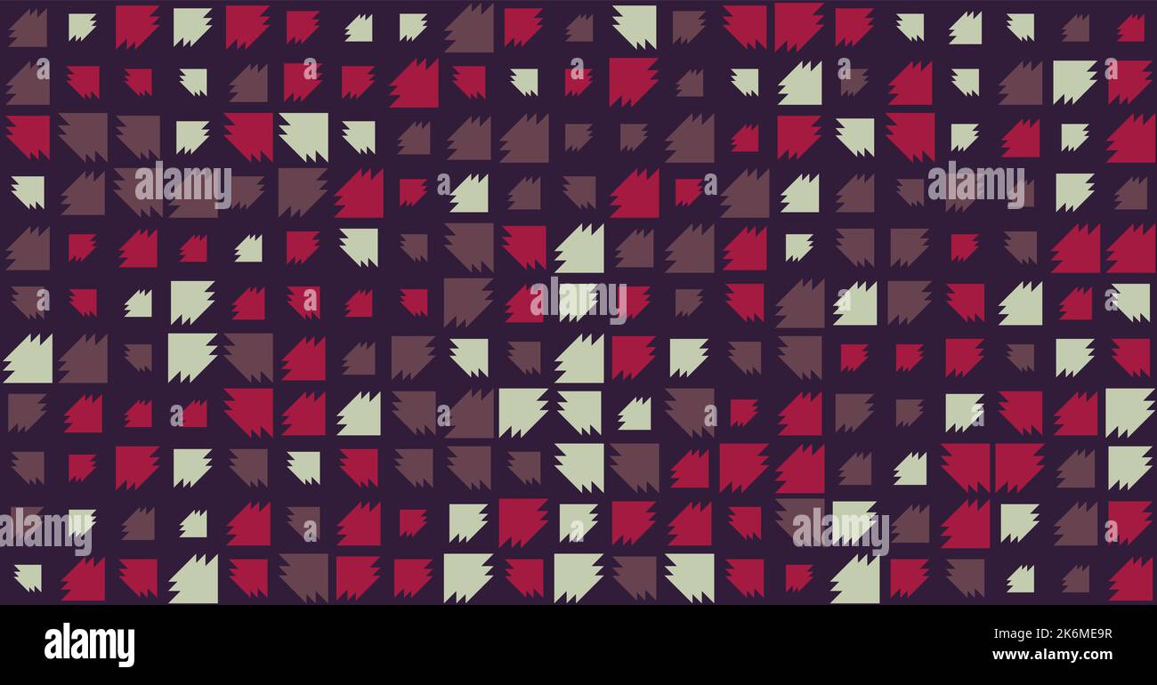 Abstract Round Colour Halftone computational art background ...