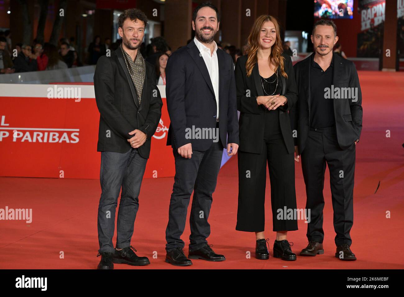 (From left to right) Enrico Maria Artale, Matteo Rovere, Francesca ...