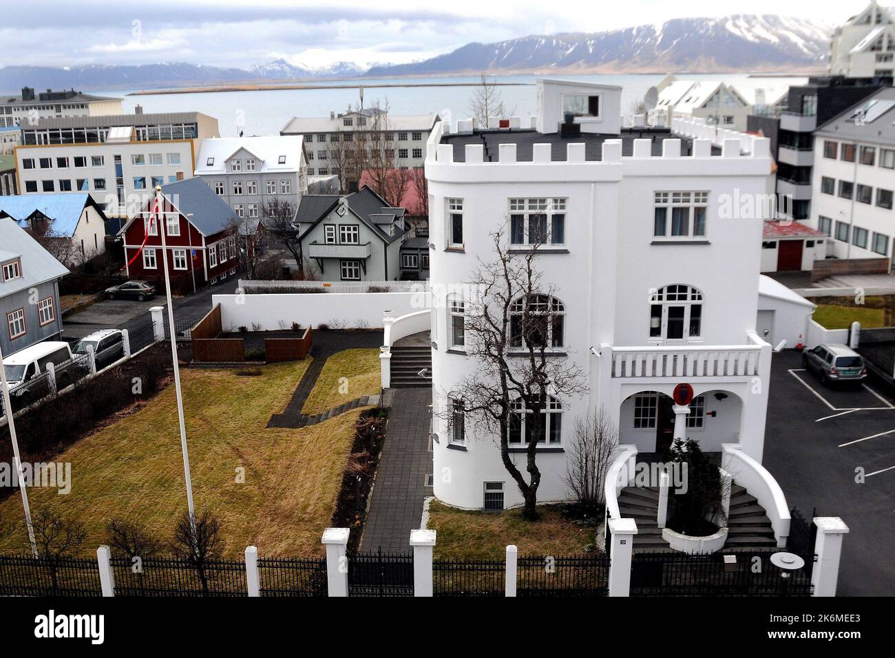 ROYAL DANISH EMBASSY REYKJAVIK , ICELAND PIC MIKE WALKER 2018 Stock ...