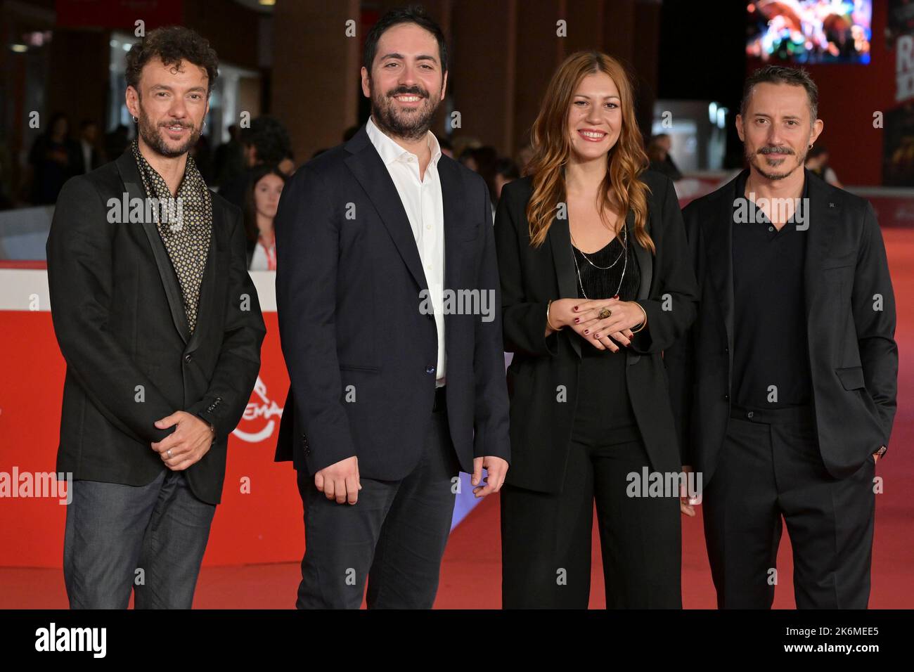 (From left to right) Enrico Maria Artale, Matteo Rovere, Francesca ...