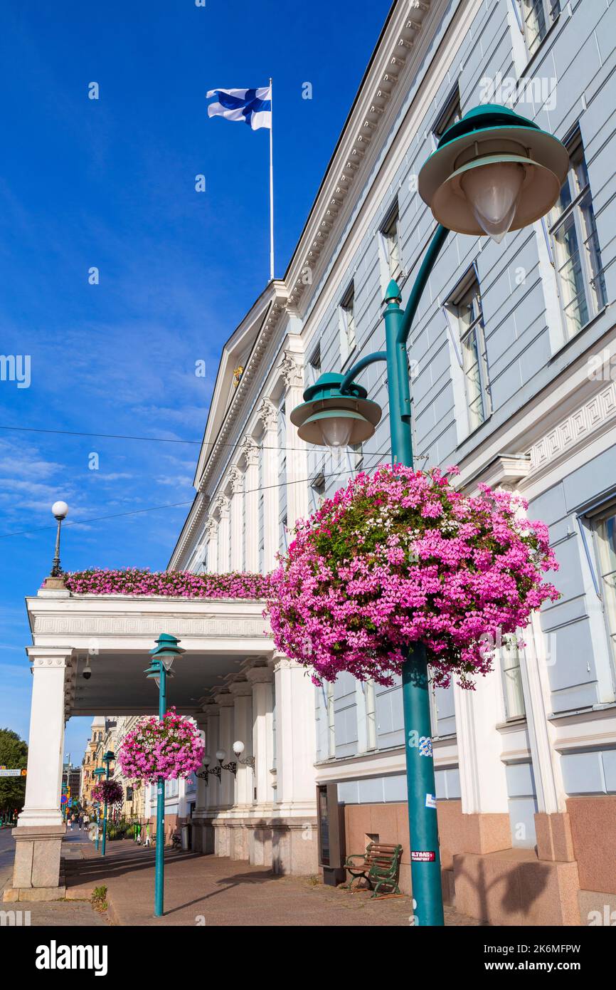 Helsinki City Hall, Finland, Europe Stock Photo - Alamy