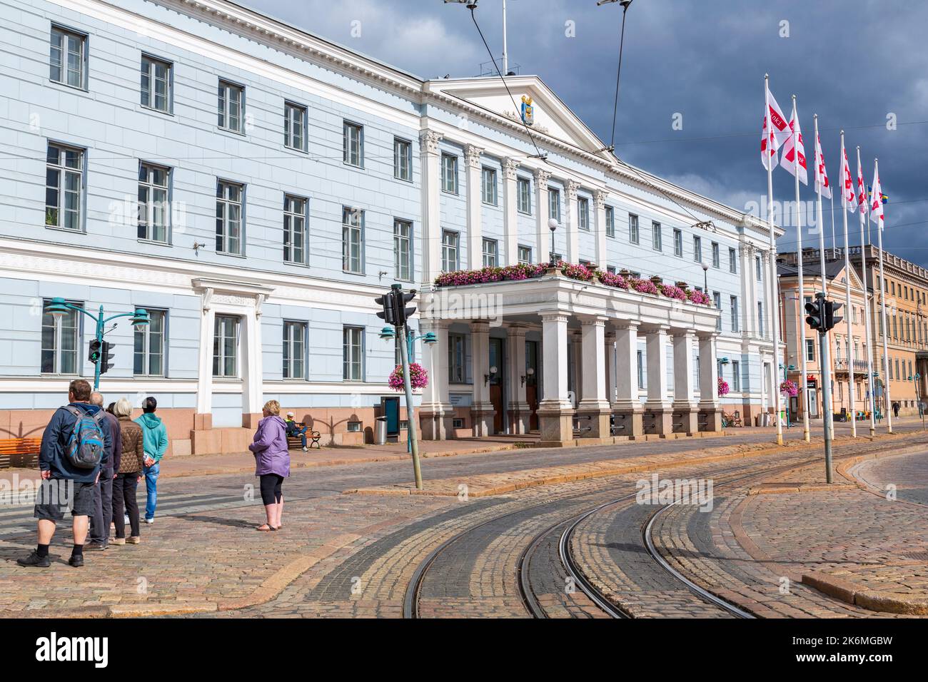 Helsinki City Hall, Finland, Europe Stock Photo - Alamy