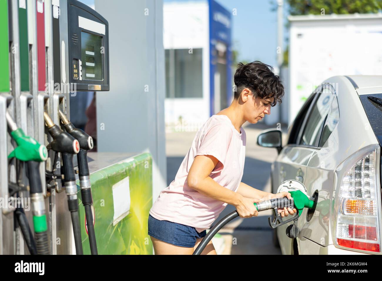 Brazilian gas station hi-res stock photography and images - Alamy