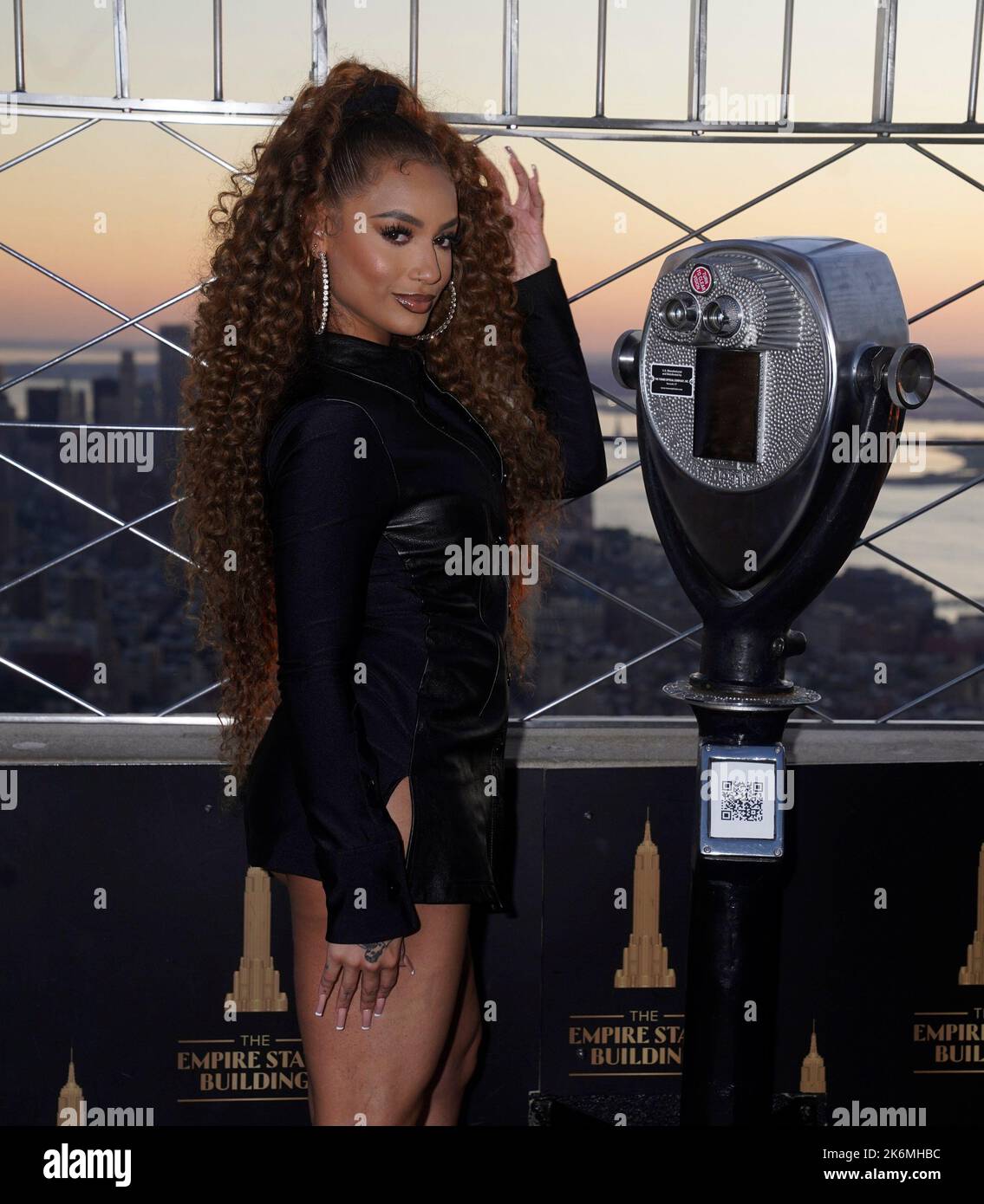 New York, NY, USA. 14th Oct, 2022. DaniLeigh at a public appearance for ...