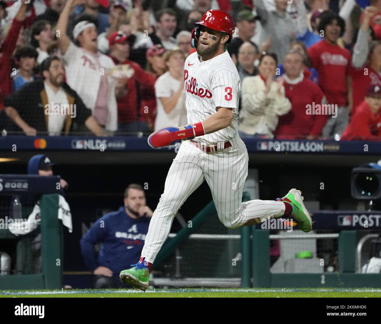 Philadelphia, USA. 14th Oct, 2022. Philadelphia Phillies Bryce Harper ...