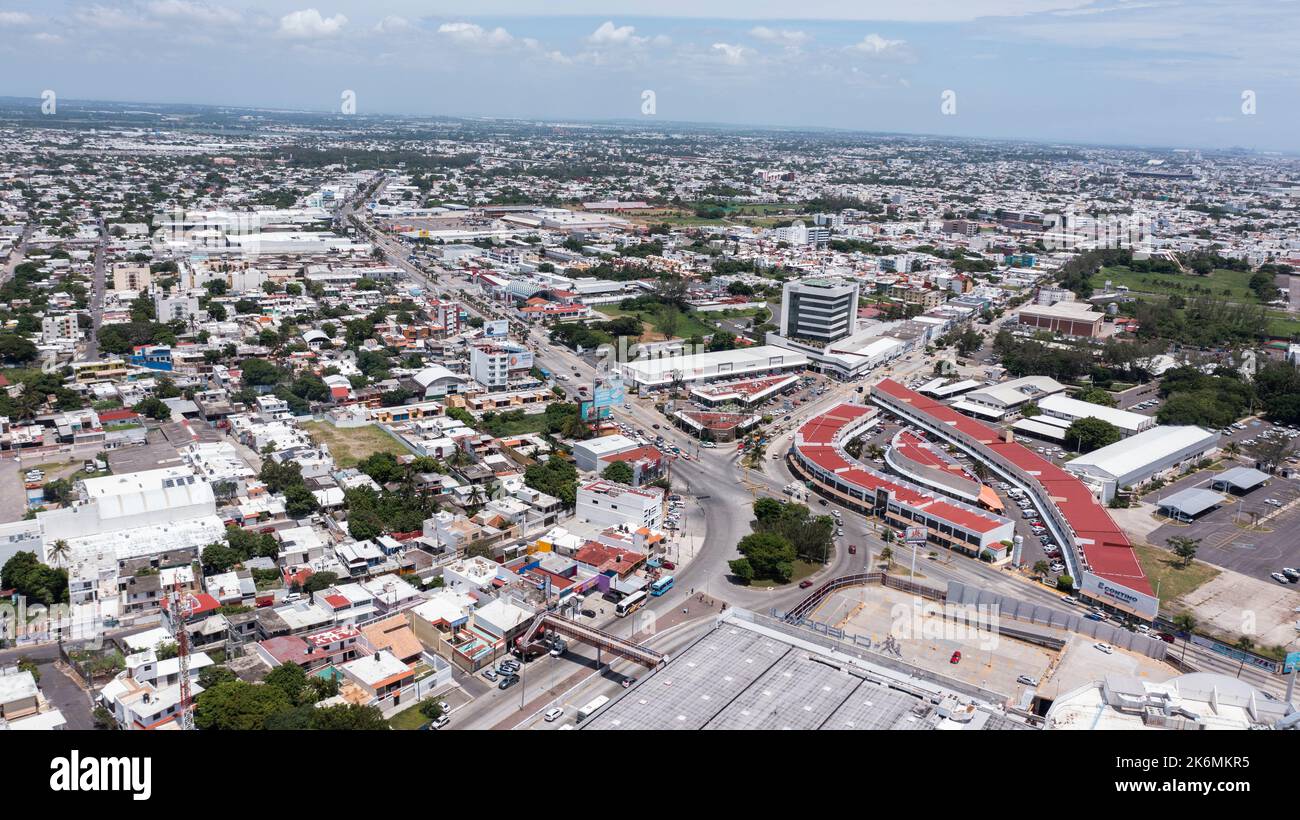 Boca Del Rio, Veracruz, Mexico - July 23, 2022: Morning light shines on ...