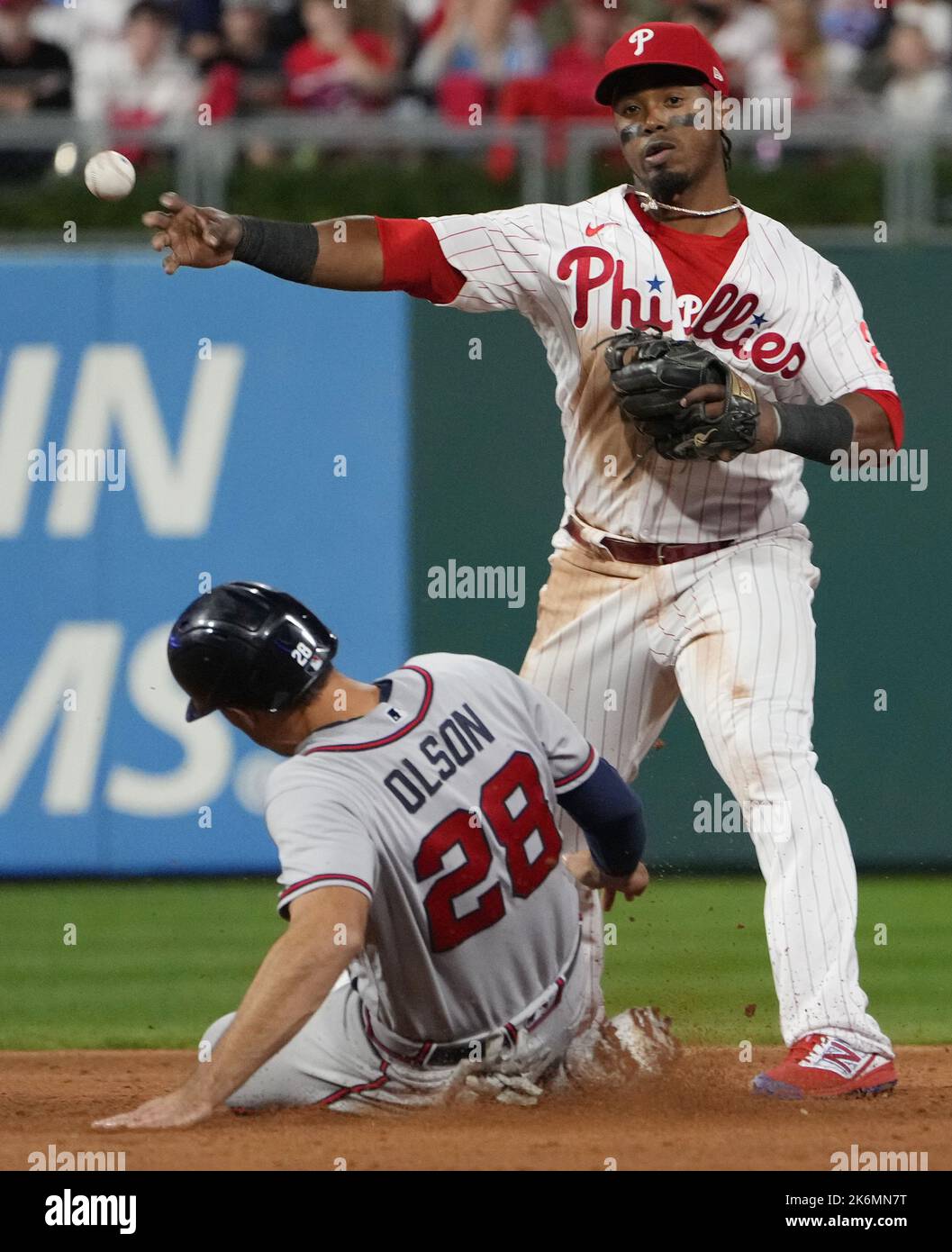 Philadelphia, USA. 14th Oct, 2022. Philadelphia Phillies Jean Segura ...