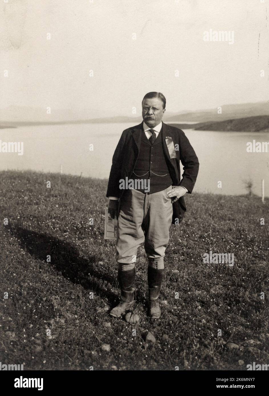 A portrait of President Theodore Roosevelt who was the 26th president ...