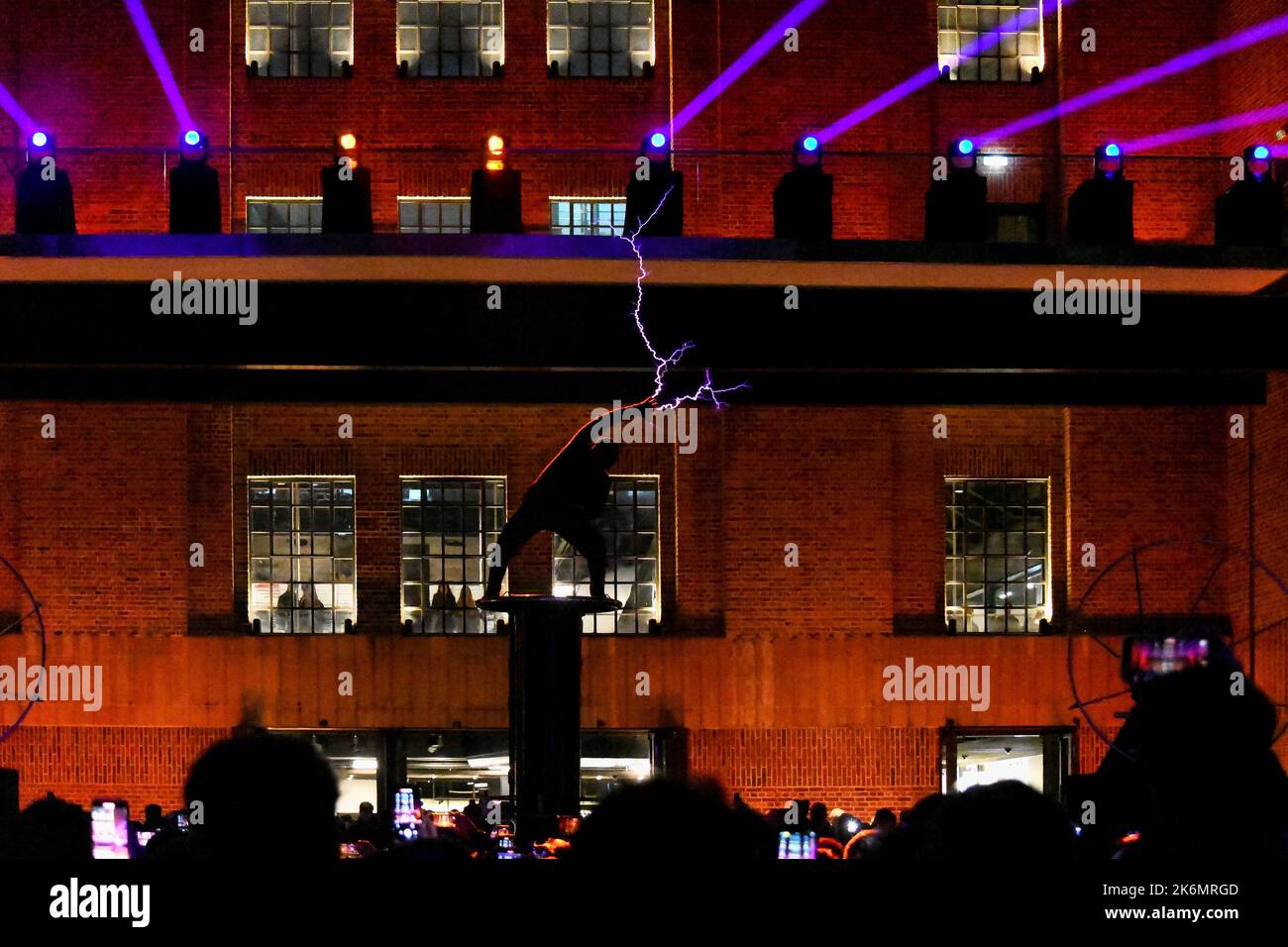 London, UK, 14th October 2022, Battersea Power Station opened by Sadiq ...