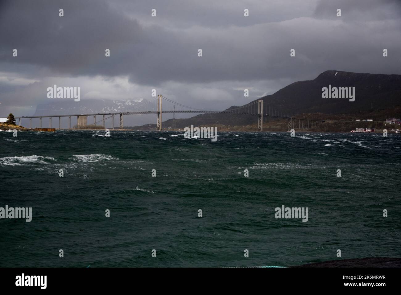 Tjeldsund brucke hi-res stock photography and images - Alamy