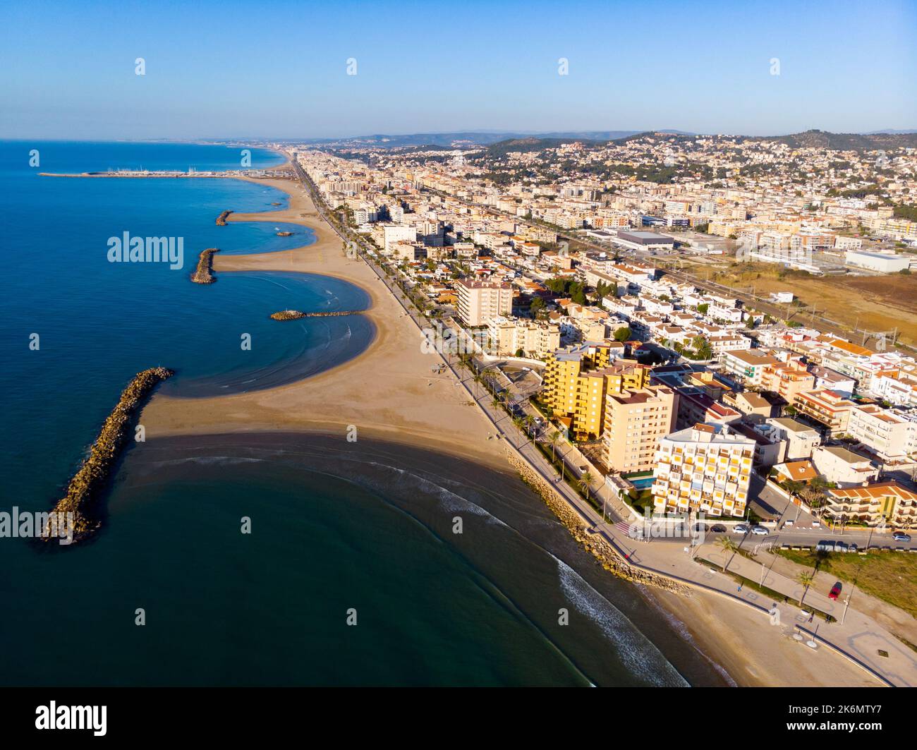 Playa de Cunit, Spain Stock Photo - Alamy