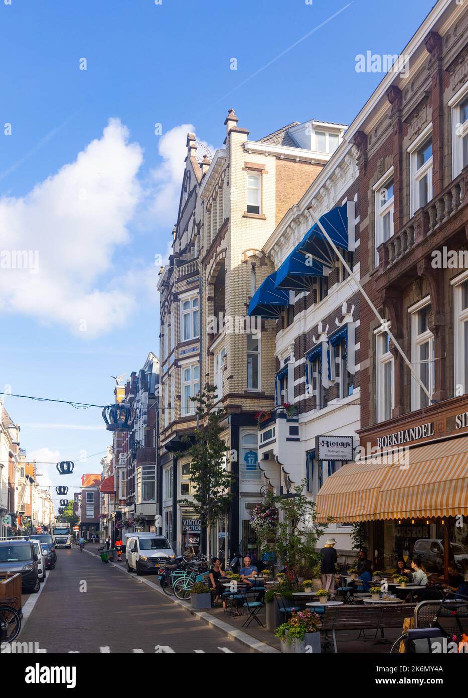 Scenic streets of Hague old town, Netherlands Stock Photo - Alamy