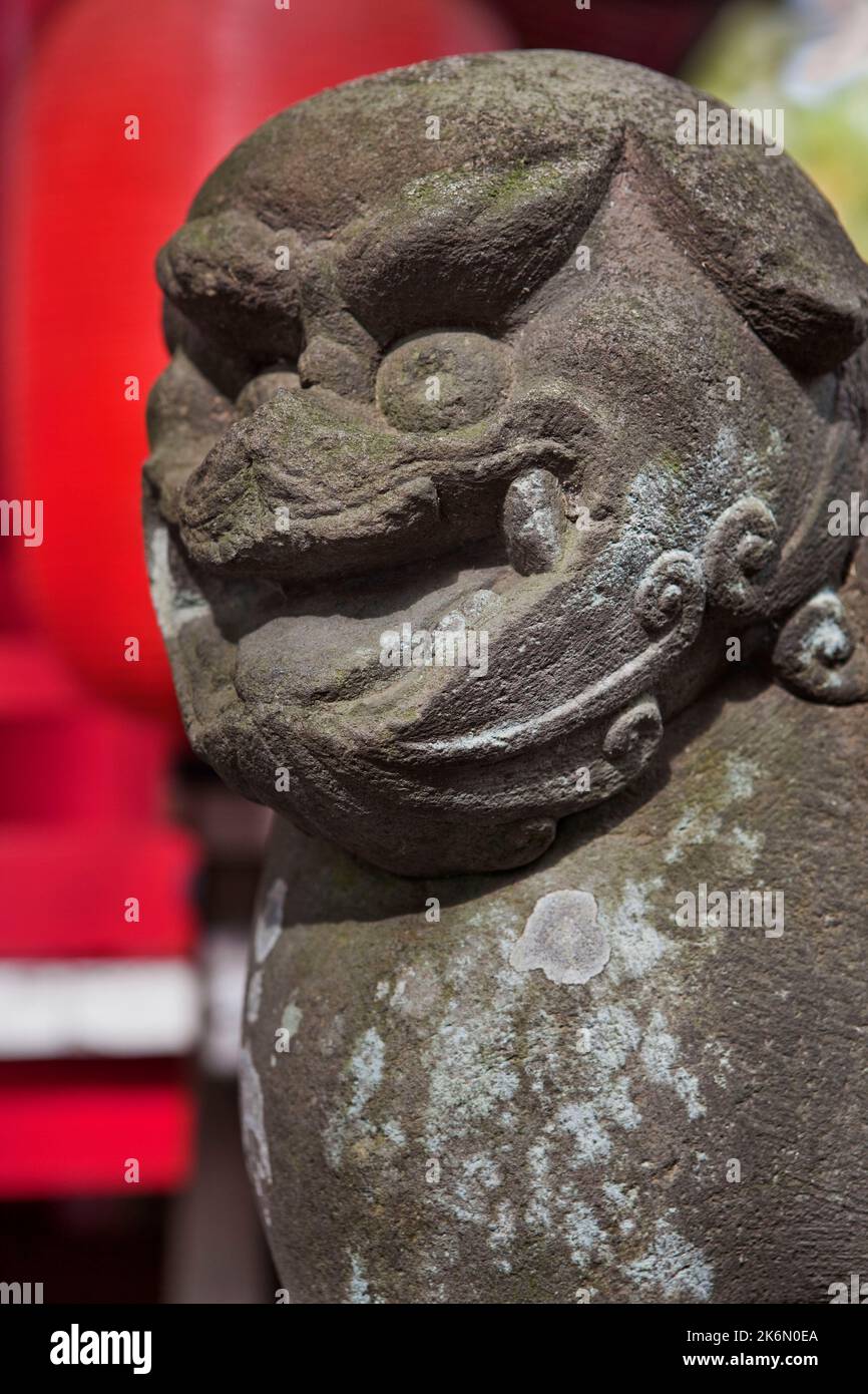 Shrine dog Shinto Shrine Kichijoji Japan V Stock Photo - Alamy
