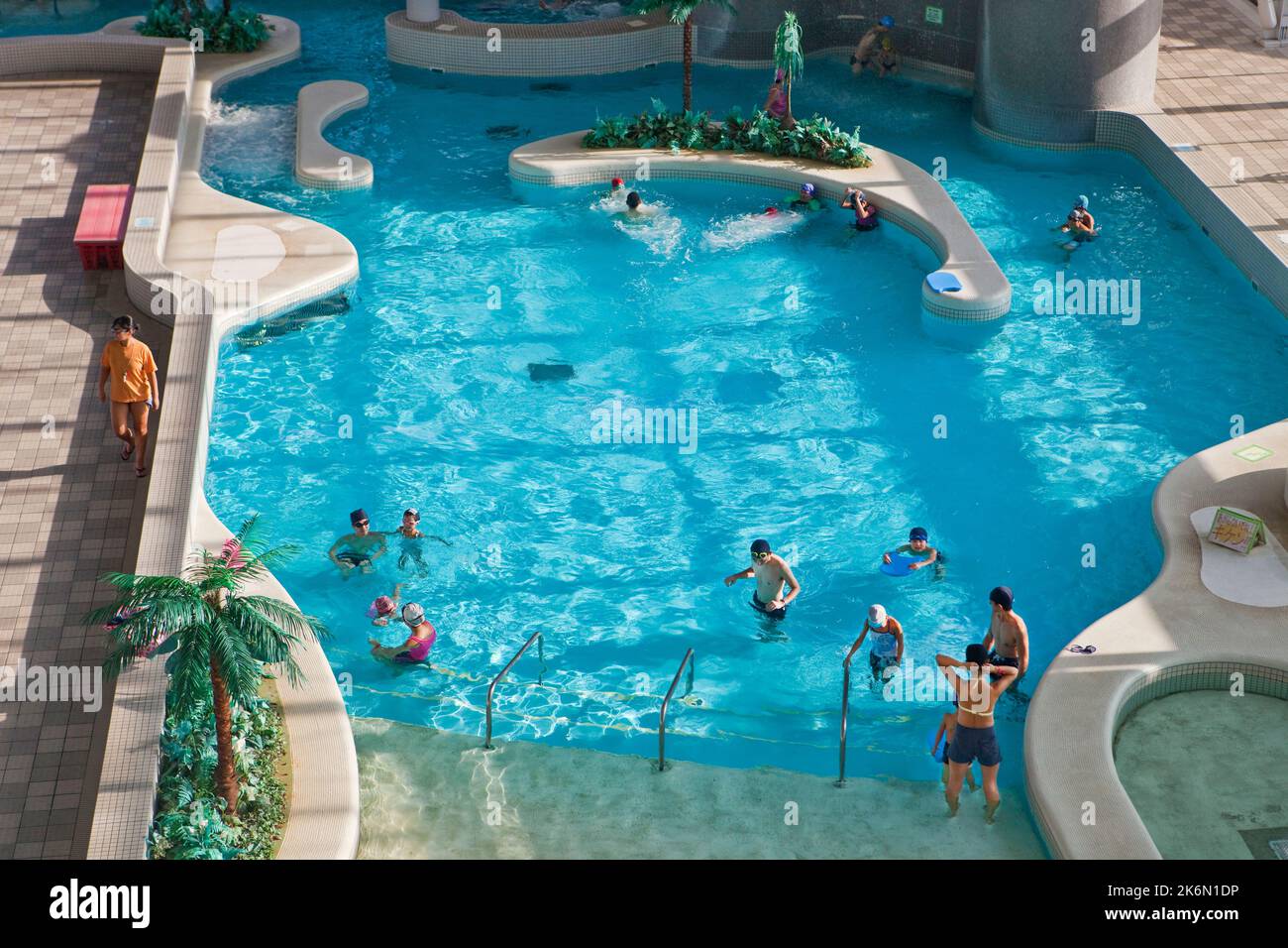 Swimming pool Public gym Ichikawa Tokyo Japan 2 Stock Photo - Alamy