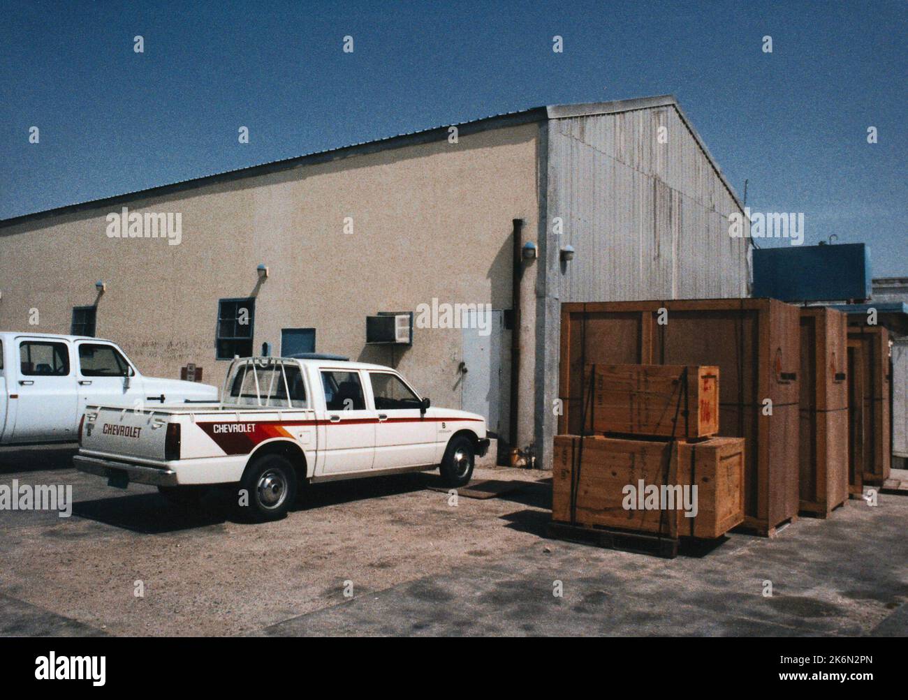 Jeddah - Official Vehicle Maintenance Building - 1986, United States ...