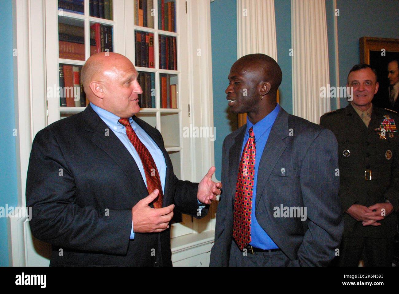 Swearing in ceremony, in Treaty Room, for Peter Chaveas, U.S ...