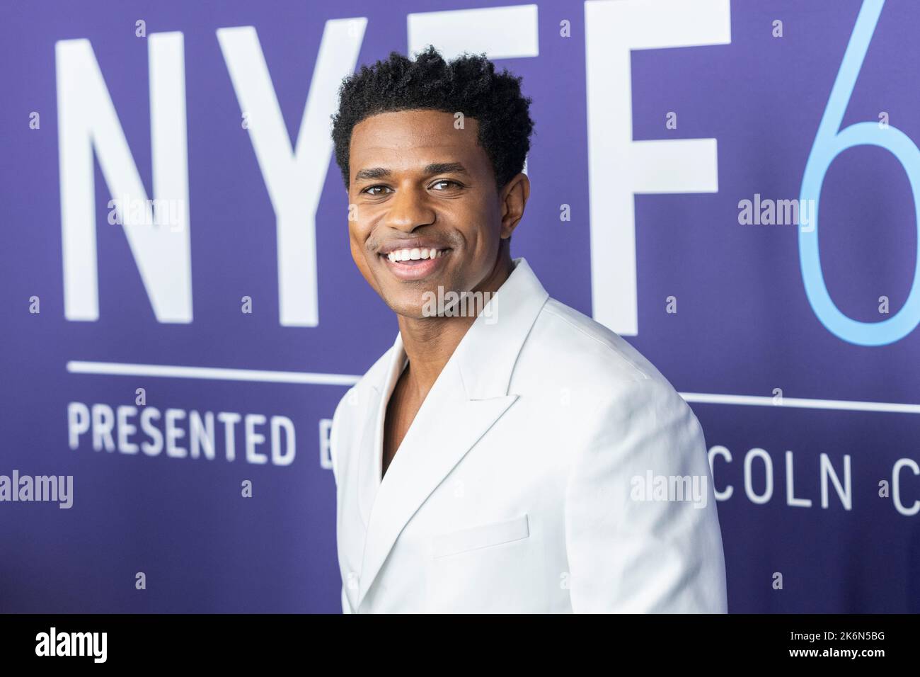 Jeremy Pope wearing suit by Gaurav Gupta attends "The Inspection" world ...