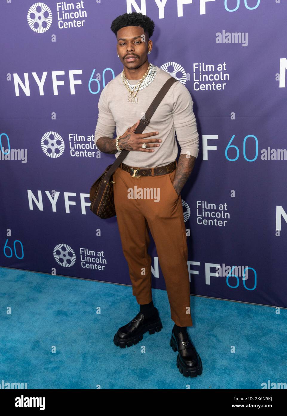 Actor Aubrey Joseph attends "The Inspection" world premiere during New ...