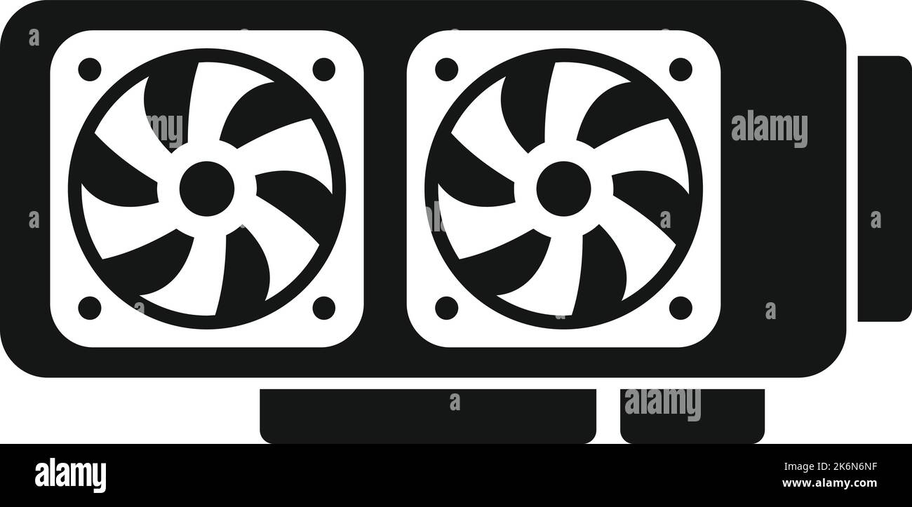 Gpu hardware icon simple vector. Computer card. Cpu chip Stock Vector ...