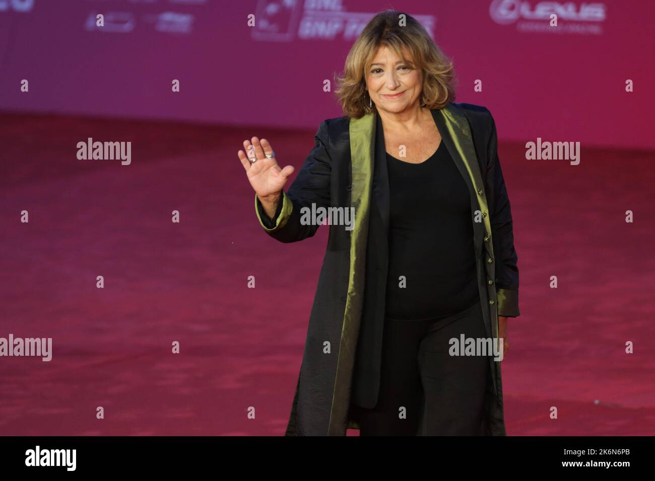Laura Delli Colli attends the red carpet of the movie "Colibrì" at the ...