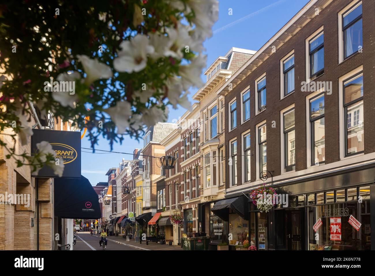 Scenic streets of Hague old town, Netherlands Stock Photo - Alamy