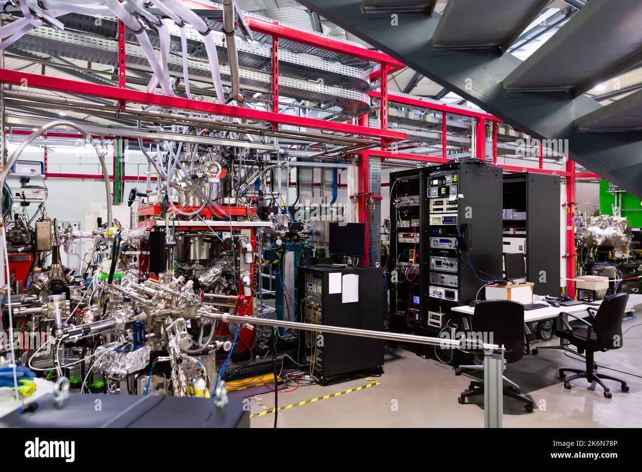 Experimental stations in Laboratory Stock Photo - Alamy