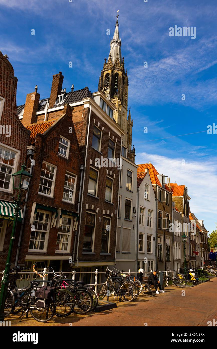 View on the Town hall and beautiful buildings on the central square ...