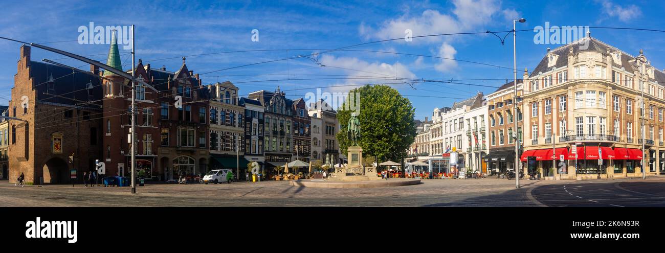 Hague, Netherlands - August 08, 2022: Memorial of dutch politician ...