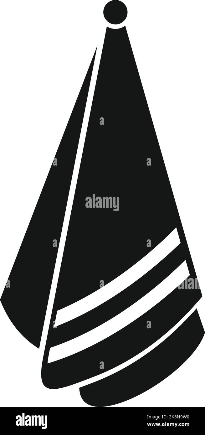 Tissue icon simple vector. Towel napkin. Clean cloth Stock Vector Image ...