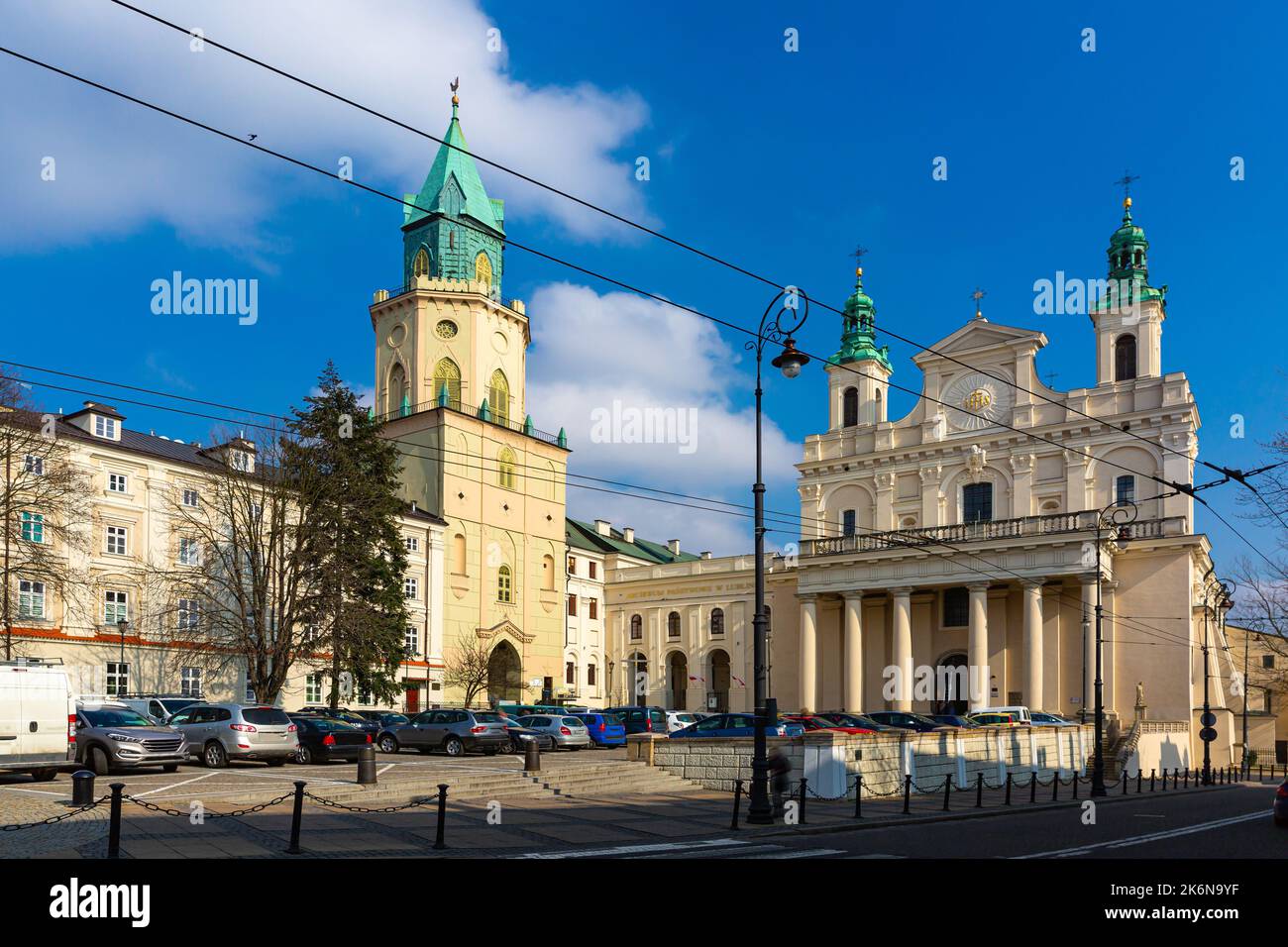 Cathedral of St. John Baptist, Lublin Stock Photo - Alamy