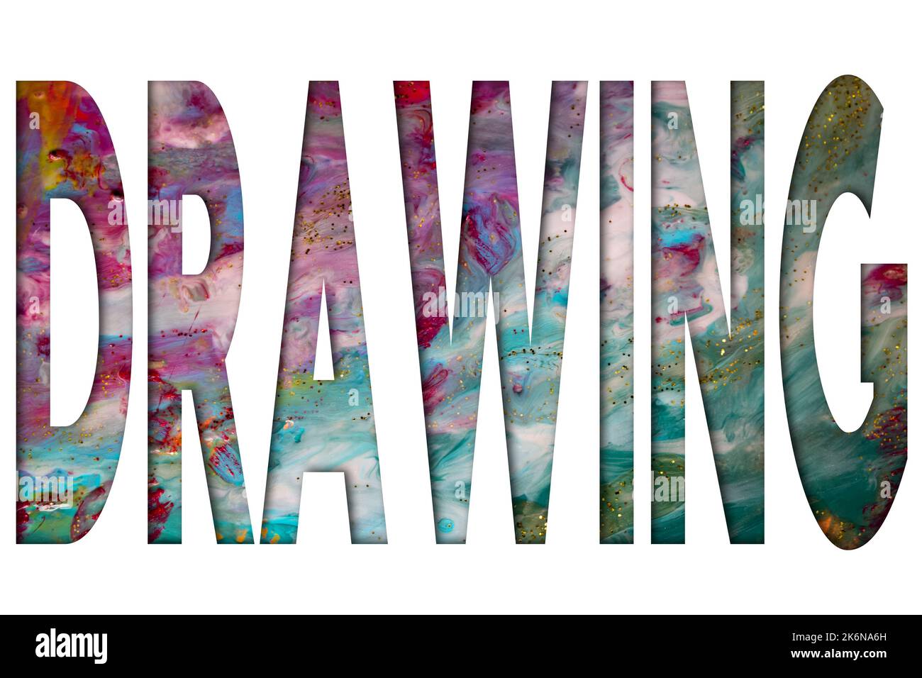 Abstract paint liquid marble luxury Cut Out Stock Images & Pictures - Alamy